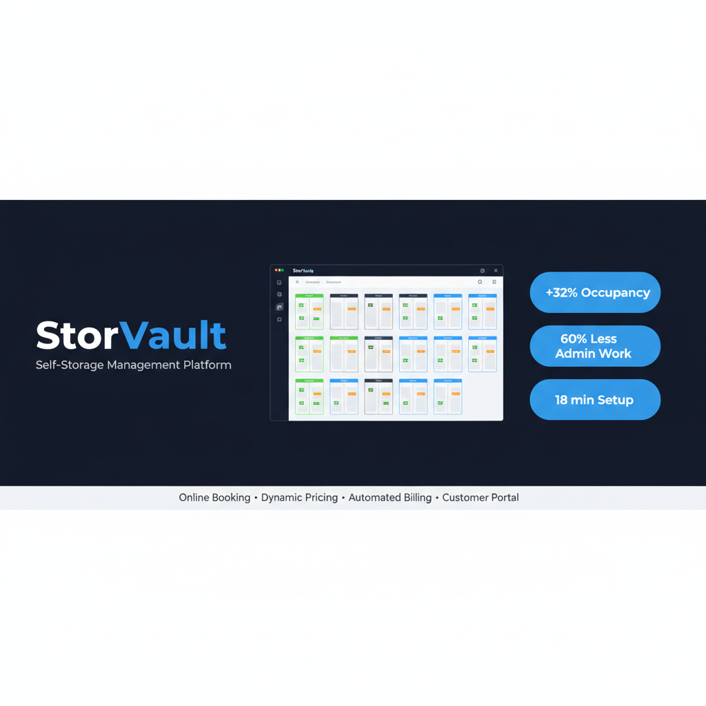 Self Storage Software | StorVault – All-in-One Storage Management System